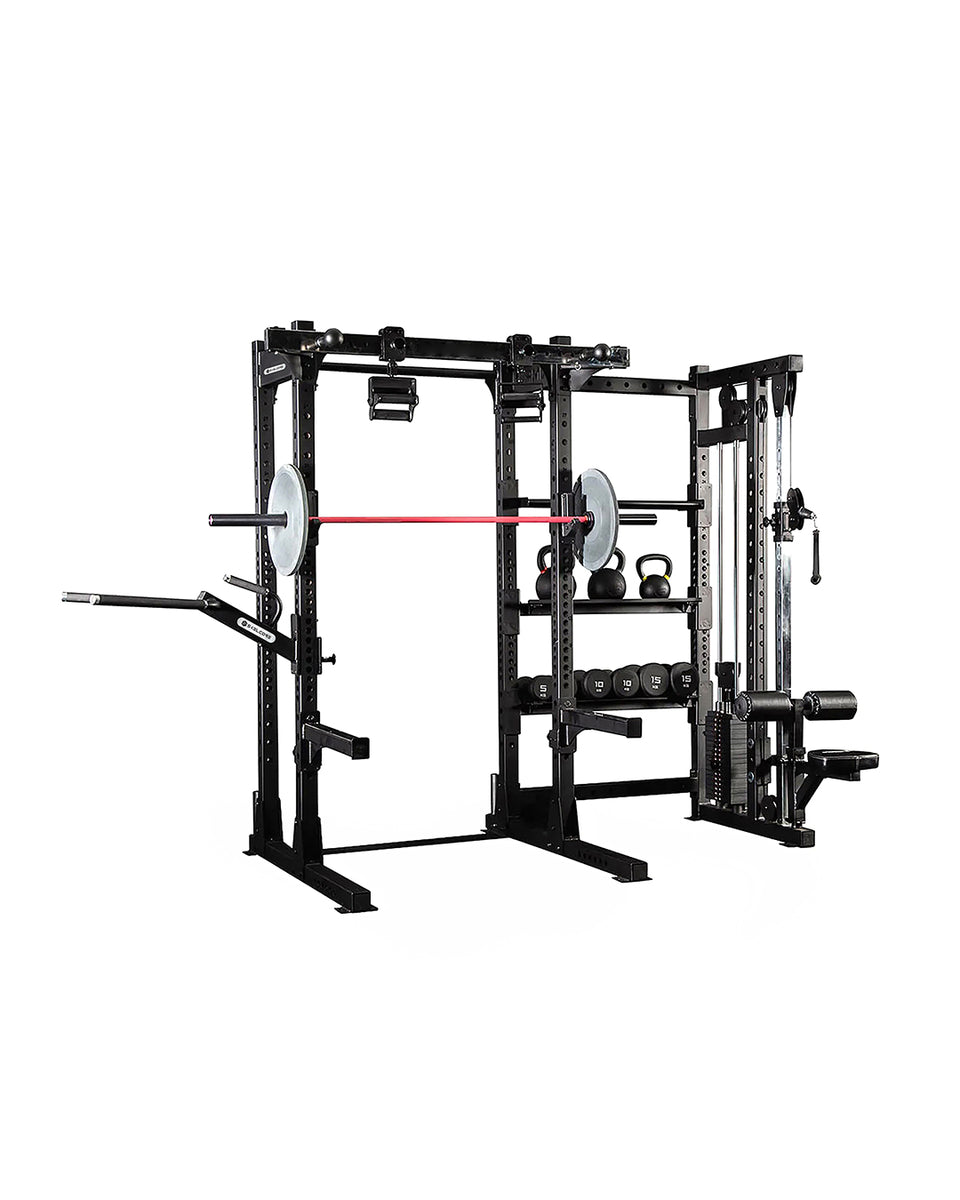Skelcore Half Rack Weight Storage With Seated Up Down Pulley Machine – Skelcore South Africa