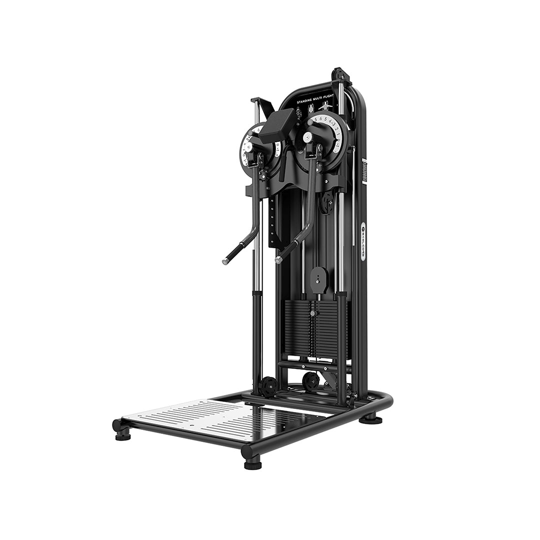 Skelcore Pro Series Standing Lateral Raise Pin Loaded Machine ...
